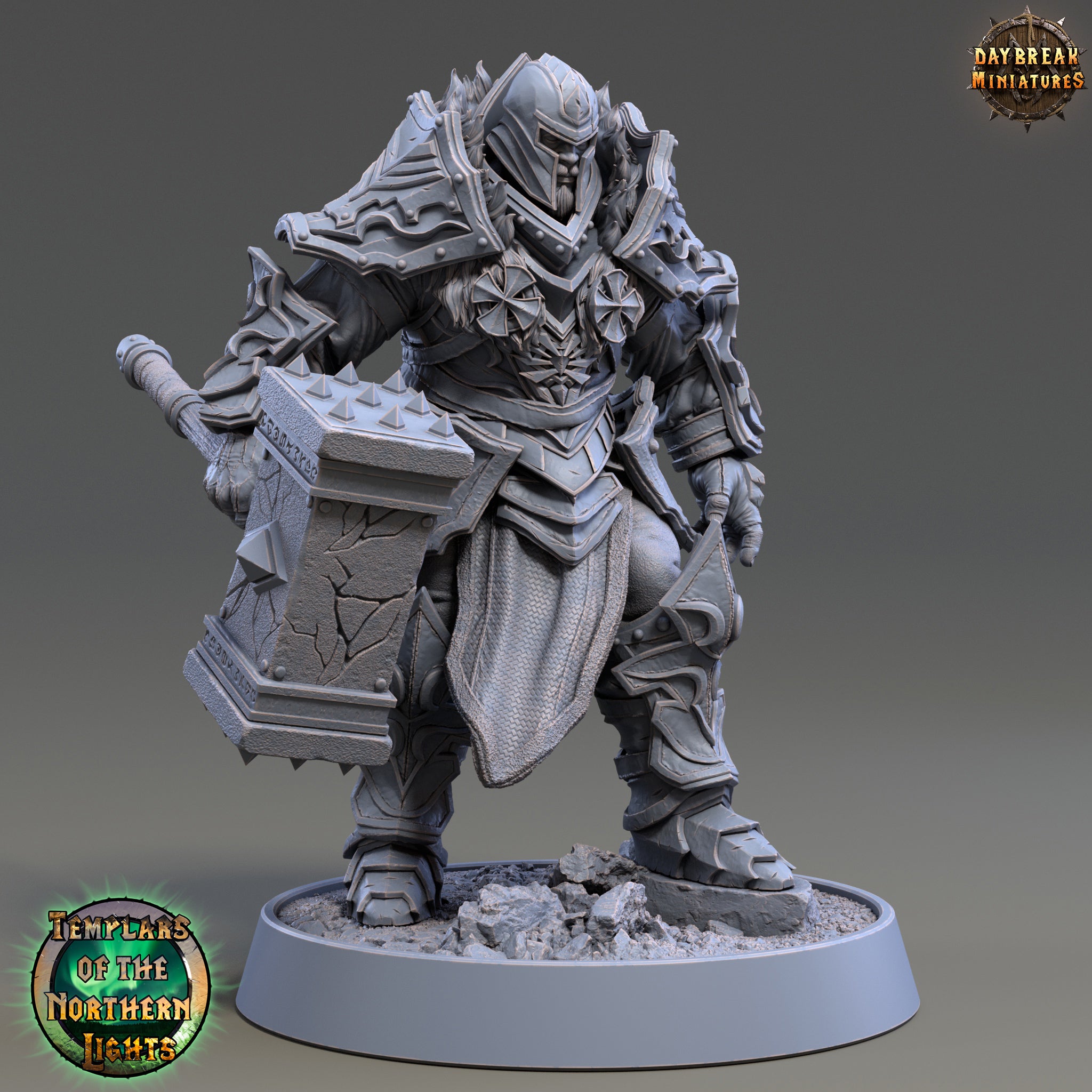 Carl Saturno - Hammer of Aídín – MyResin3D