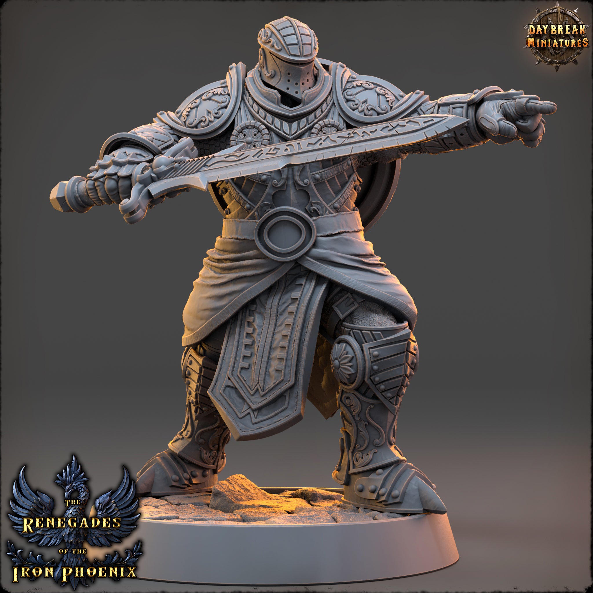 Knight Stephen of the Shield – MyResin3D
